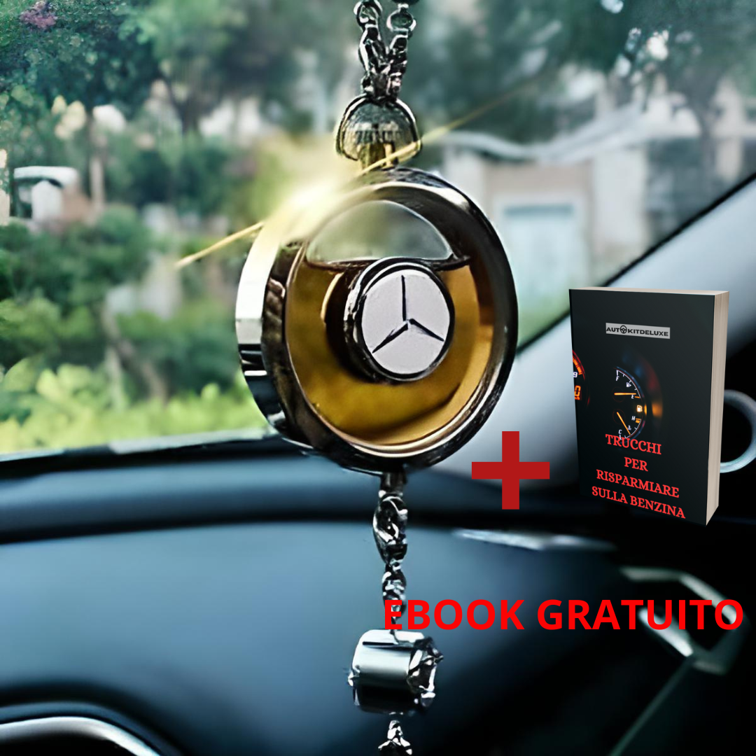 PROFUMATORE PER AUTO CON LOGO (Profumo incluso). – autokitdeluxe