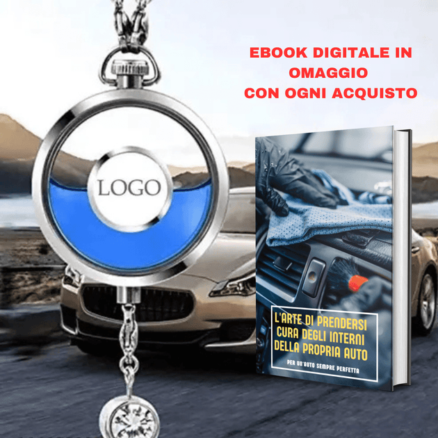 PROFUMATORE PER AUTO CON LOGO (Profumo incluso) – autokitdeluxe